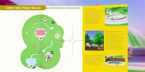 Mushroom Kingdom Odyssey Map Super Mario Odyssey All Power Moon