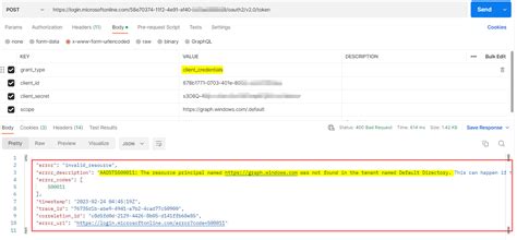 Oauth 20 How Do I Get An Access Token For Microsoft Graph Azure