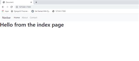 Django Create Your First Project Genesis