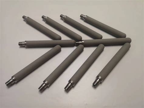 Sintered Titanium Rod Filter For Air Filtration Customized Suppliers