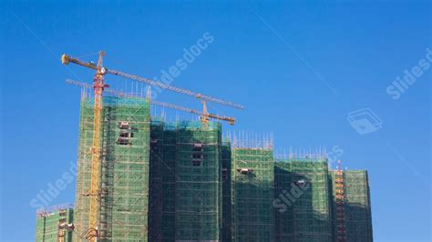 Fondo Cielo Azul Edificio Construcción Finca Edificios Para Power Point Y Diapositivas Slidesdocs