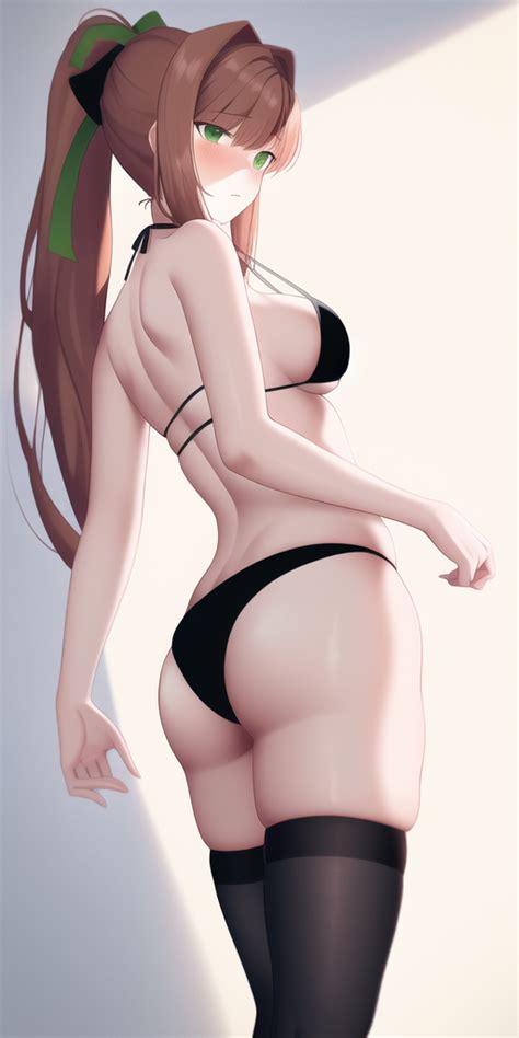 Rule 34 Ai Generated Ass Black Bra Black Panties Black Thighhighs