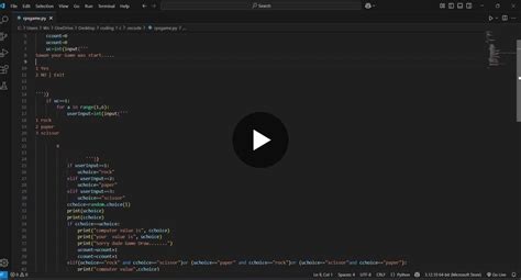 Python Beginnerproject Rockpaperscissors Gamedev Learningtocode