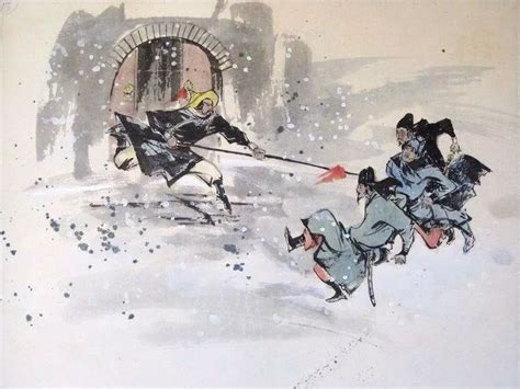 水浒故事之一风雪山神庙 林冲