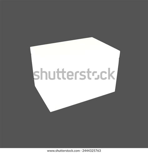 Styrofoam Box 3d Model Render Iamge Stock Illustration 2444325763 Shutterstock
