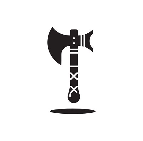 Fantasy Weapon Axe Illustration Viking Tools Logo 46302633 Vector Art