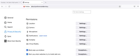 Support Center Allowing Microphone Permissions Beyond Virtual