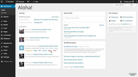 重新设计的 Wordpress 38 后台仪表盘界面 腾讯云开发者社区 腾讯云