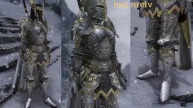Lost Paladins Of The Divines Wrath Armor At Skyrim Nexus Mods And
