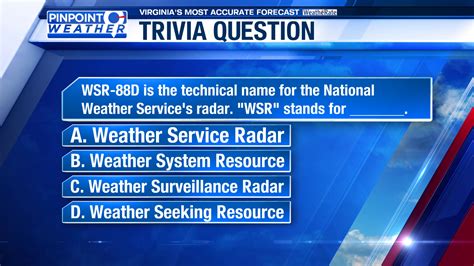 WFXR Weather Trivia What Does WSR D Mean