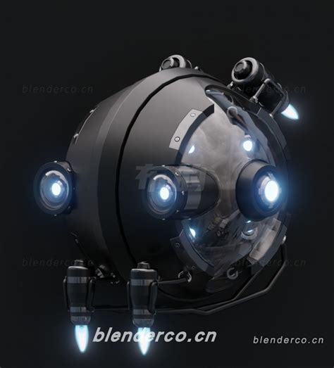 Blender飞船飞行器战斗机模型 群友分享 作者不清楚了，知道的留言 Blender布的
