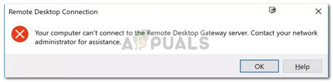 your computer can t connect to the remote desktop gateway server sendfasr