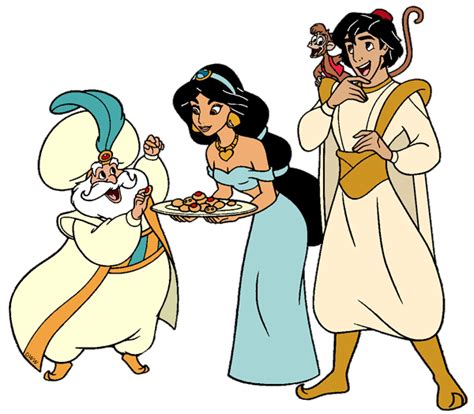 Aladdin And Friends Clip Art Disney Clip Art Galore