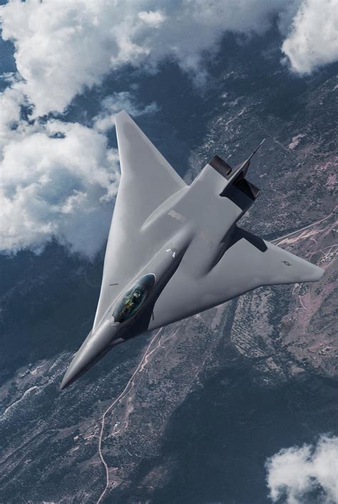 Advanced Tactical Fighter Concept Digital Art By Erik Simonsen Pixels