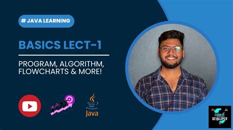 Java Development Basics Program Algorithm Flowcharts And More Hinglish Learning Java