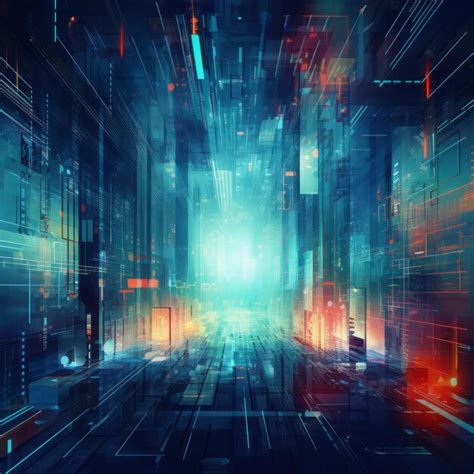 Premium Photo Futuristic Coding Exploring Abstract Decorative Images In Html Php And Digital