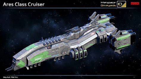 Ares Class Cruiser 3d Model