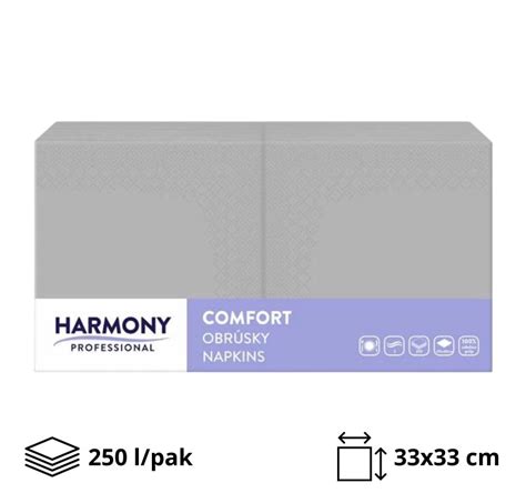 🔝 Papirnate Salvete 2 Sl 33×33 Cm Siva 250 Lpak Tm Horecahr