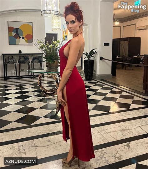 Charlotte Kirk Sexy Flashes Her Hot Boobs At The ICON Awards In London AZNude