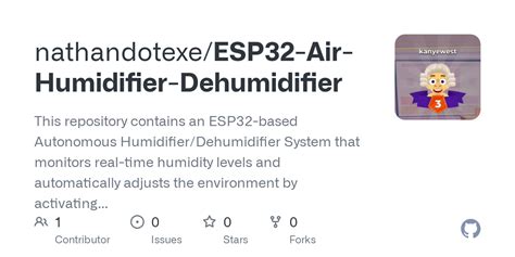 Github Nathandotexeesp32 Air Humidifier Dehumidifier This Repository Contains An Esp32 Based