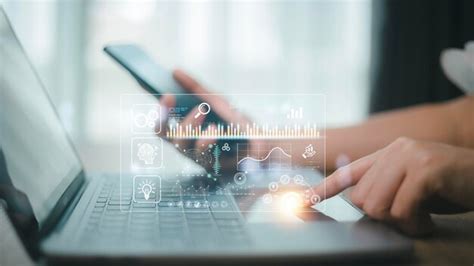 Premium Photo Data Scientists Woman Programmer Using Laptop Analyzing