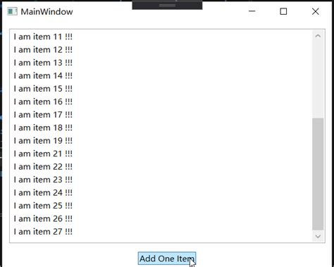 Wpfbehavior之自动滚动到底部的listboxwpf Listbox自动到底部 Csdn博客