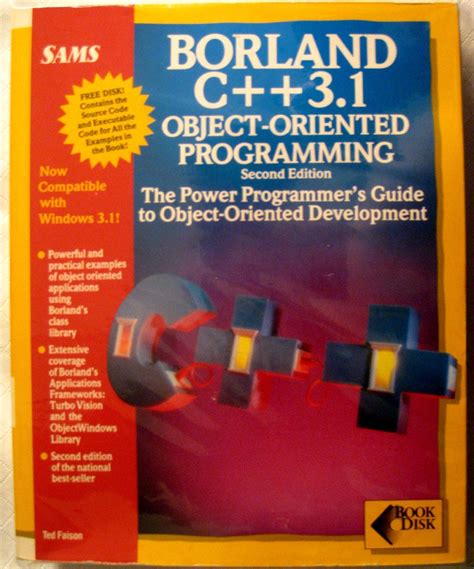 version 3 1 borland c object oriented programming faison ted