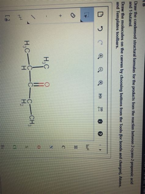 Solved Draw The Condensed Structural Formulas For The