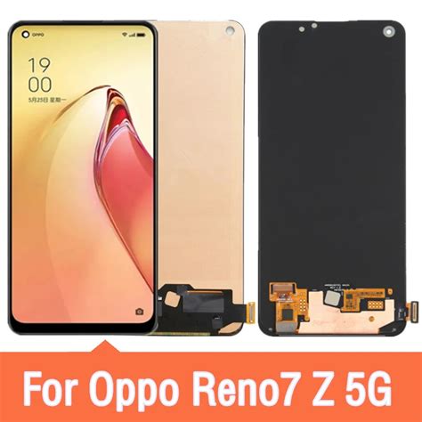 Pantalla LCD AMOLED de 6 43 pulgadas para OPPO Reno7 Z 5G CPH2343 montaje de pantalla táctil