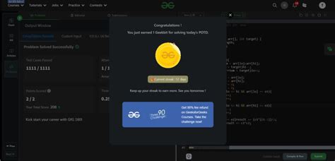 Tarun Chourey On Linkedin Gfg160 Geekstreak2024 Geekforgeeks Gfg160