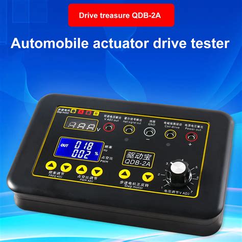 Qdb 2a 자동차 액추에이터 오류 감지 자동 점화 코일 아이들 스테퍼 모터 솔레노이드 밸브 인젝터 테스터 드라이버 Aliexpress