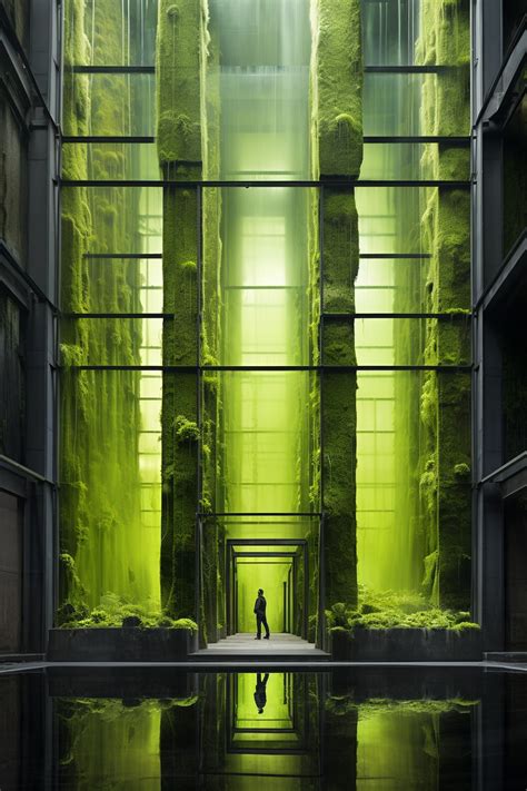 Algae Filled Facade Award Winning Architectural Masterpiece • Promptden