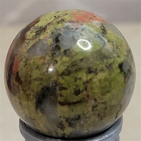 Collectible Stone Marble With Display Size Marble Size 78 Lot 4282