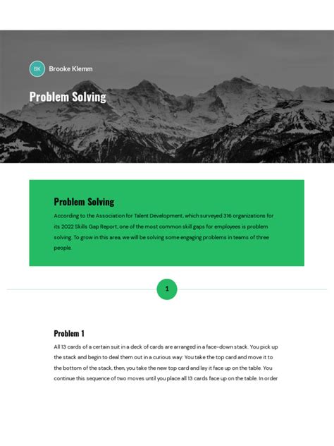 Problem Solving Jk5rmedd Pdf Cognition Learning