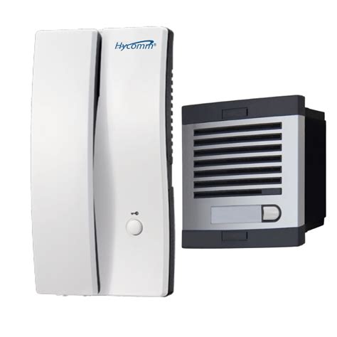 Premium Door Bell Phone With Metal Front Intercom Type S Intercom For 2 Wire Connections Entry