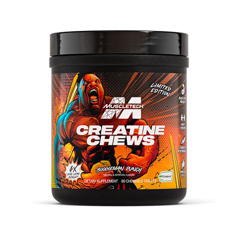 Premium Quality Creatine Chews And Tablets [free Shipping] · Muscletech