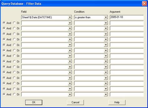 Importing Data From Excel
