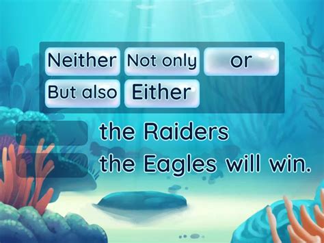 Correlative Conjunctions Missing Word