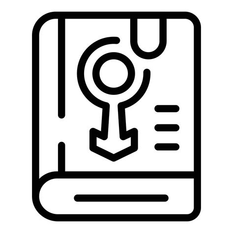 Gender Book Icon Outline Vector Sex Education 15101005 Vector Art At