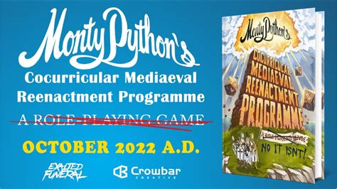 Monty Python Ttrpg Is Coming To Kickstarter Techraptor
