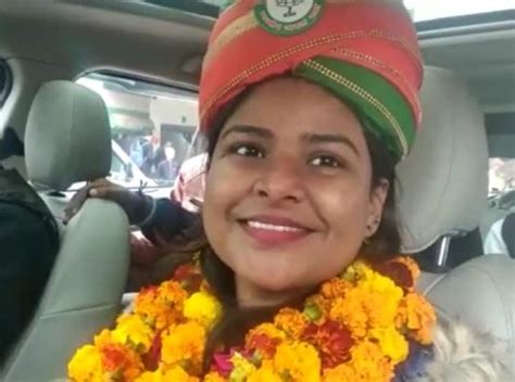 Bjp Leader Richa Rajput Gave Clarification On Indecent Tweets On Dimple