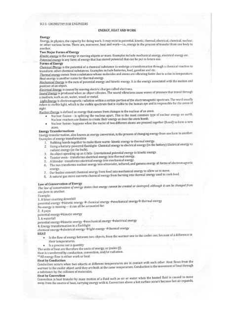 Sci 1 Chemistry For Engineers Pdf