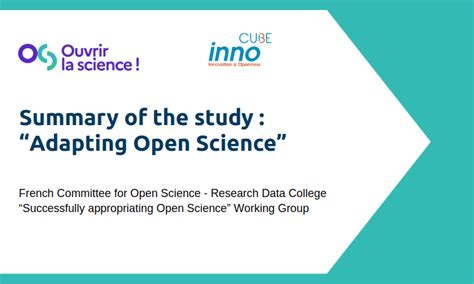 Adapting Open Science Inno³ En