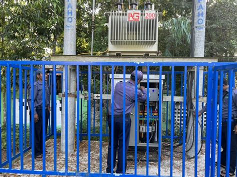 လပွတ္တာမြို့နယ်တွင် ထရန်စဖော်မာများ ပြုပြင်ထိန်းသိမ်းခြင်းနှင့် လျှပ်စစ်ဓာတ်အားလိုင်း စစ်ဆေးခြင