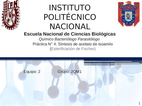 Pptx Seminario 4 Sintesis De Acetato De Isoamilo Dokumen Tips