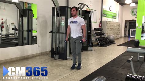 Passada Com Halteres Youtube