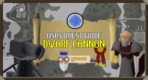 Osrs Dwarf Cannon Guide Follow Along Quest Guide