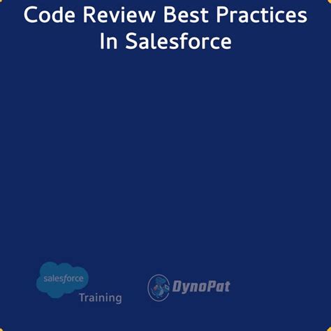 Code Review Best Practices In Salesforce Dynopat Training