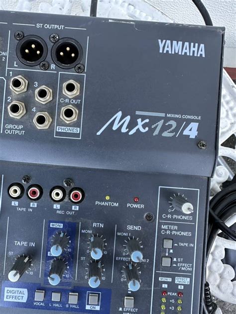 Yahooオークション Yamahaヤマハ Mx124 アナログミキサー ミキシ