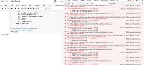 Recently The Map Does Not Render Only Can See The Blank Map Issue Python